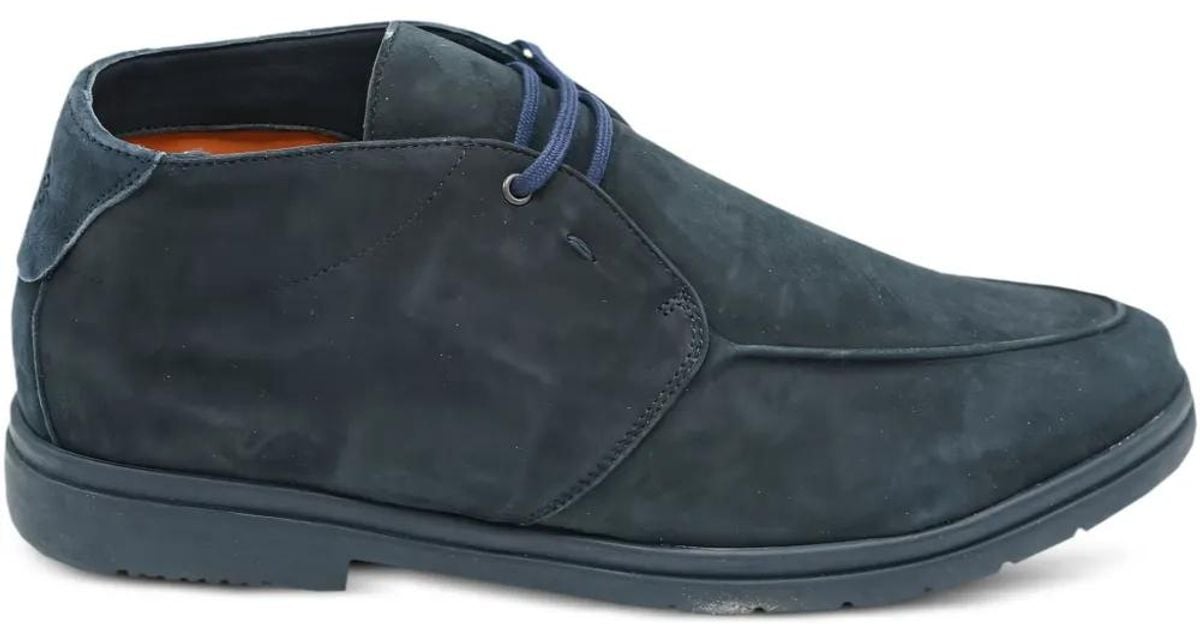 Andrea Ventura Firenze Double Up Panarea Lace-Up Suede Desert Boots in ...