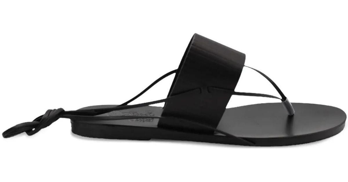 Ancient Greek Sandals Aratro Strap Sandals in Black | Lyst UK