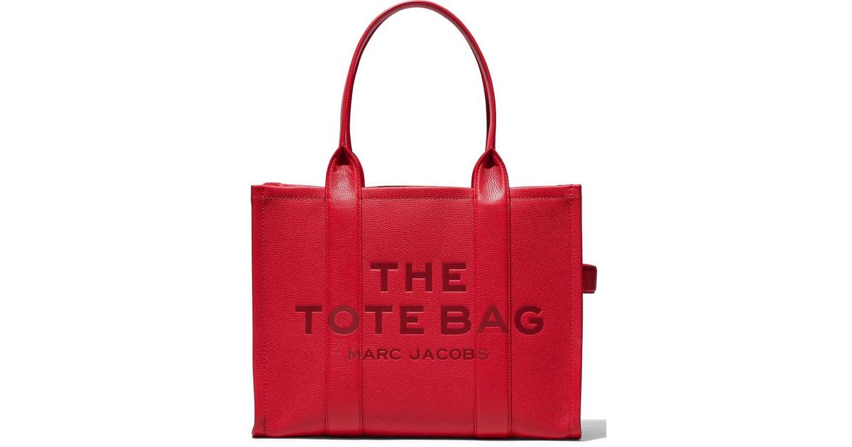 Marc Jacobs The Large Tote Bag in Red | Lyst UK