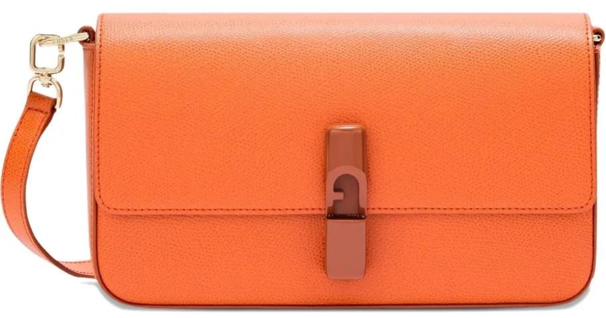 Furla Sac À Main Iride in Orange | Lyst