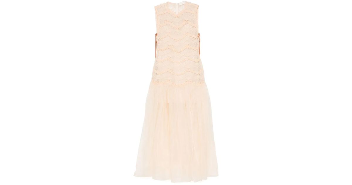 Zimmermann Illuminate Maxi Dress in Natural | Lyst