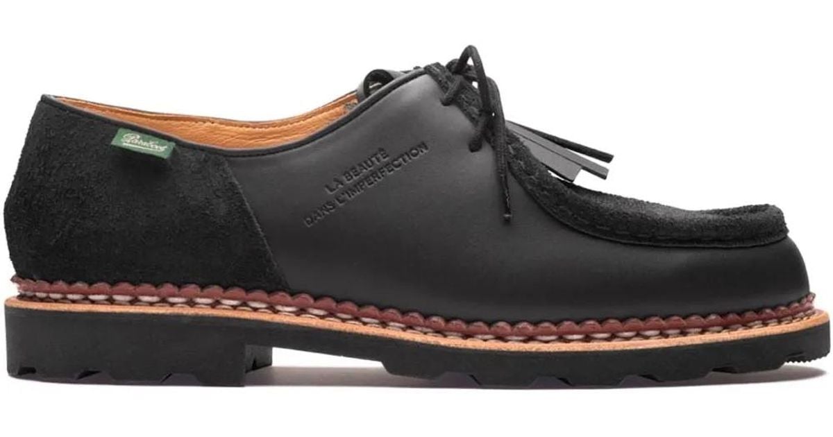 メンズ Paraboot X Universal Works Michael ダービーシューズ ブラック | Lyst