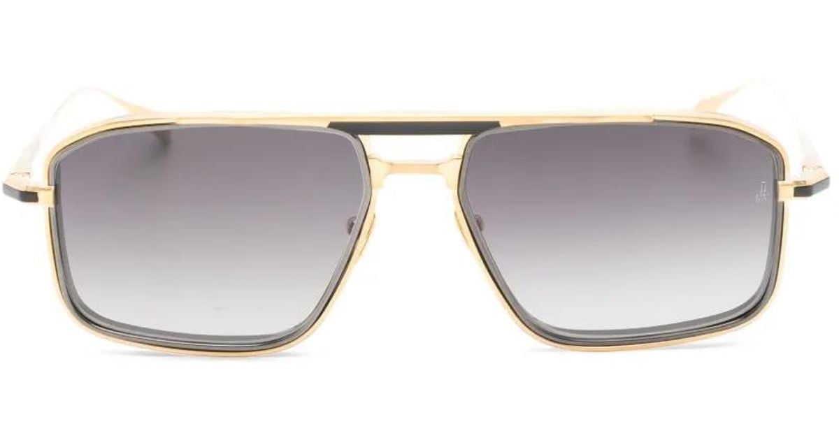 Jacques Marie Mage Gradient-Lenses Sunglasses in White | Lyst UK