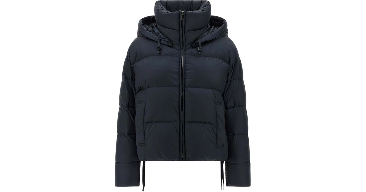Max Mara Trabi Down Jacket in Black | Lyst UK