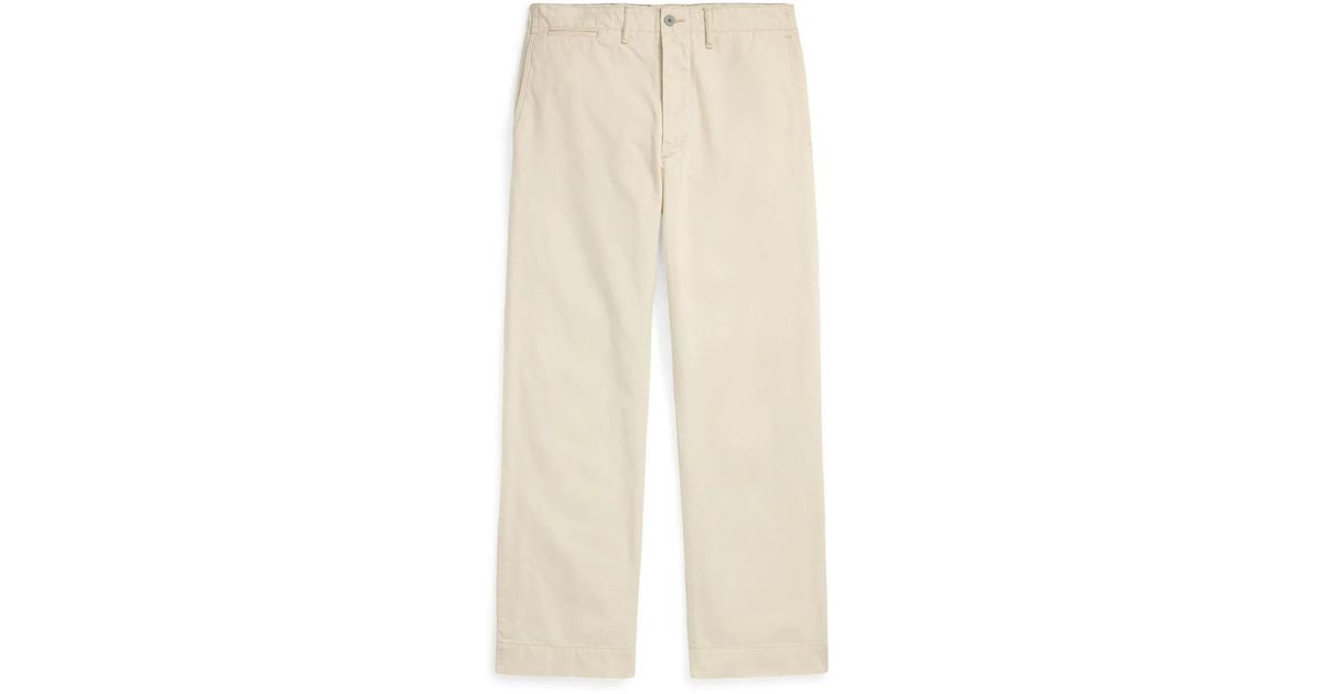 RRL Field Chinos in Natural for Men | Lyst