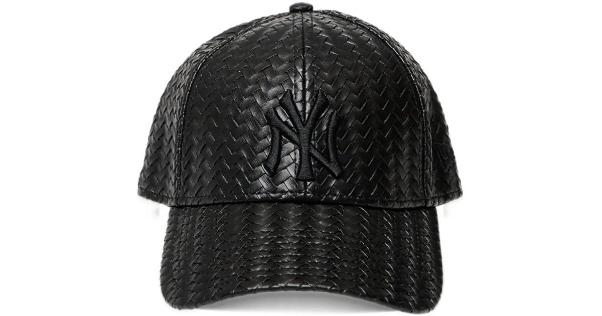 KTZ New York Yankees 9Forty Woven Baseball Cap in Black | Lyst UK