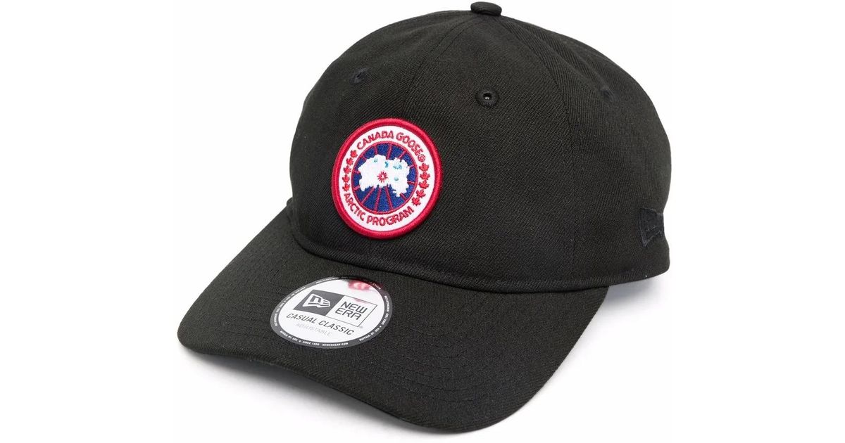 Canada Goose Arctic Disc Baseball Cap in Black | Lyst UK