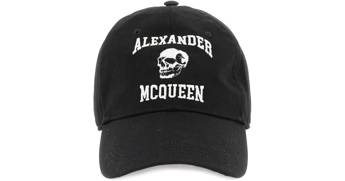 McQueen Hats in Black for Men | Lyst