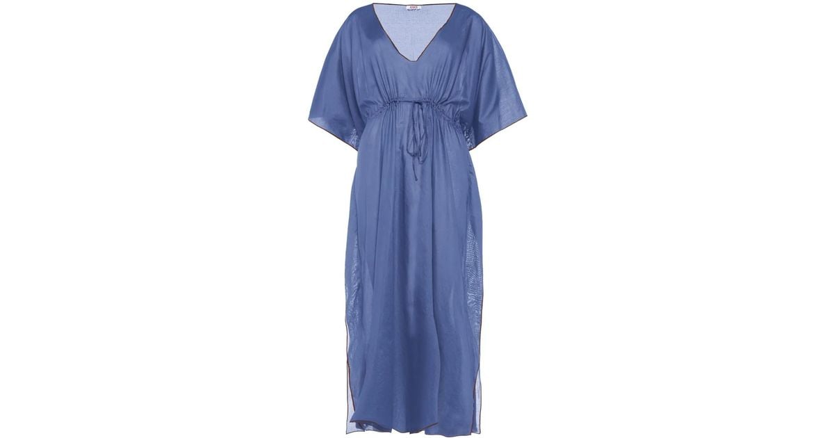 Eres Voilier Kaftan in Blue | Lyst