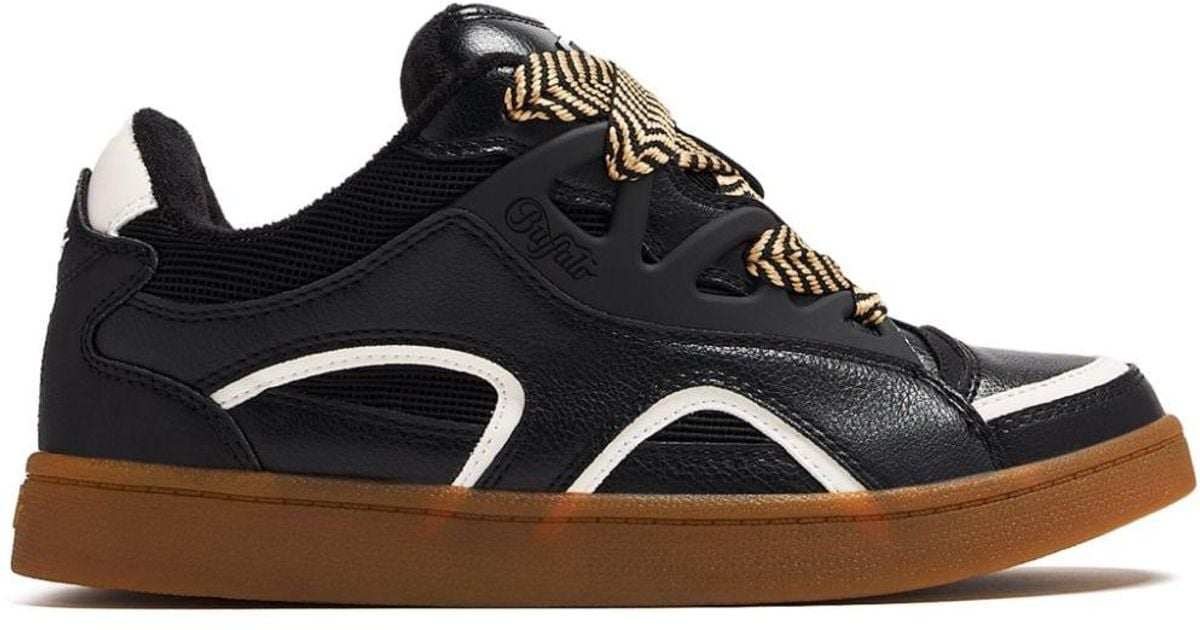 Buffalo Liberty Skate Sneakers in Black | Lyst