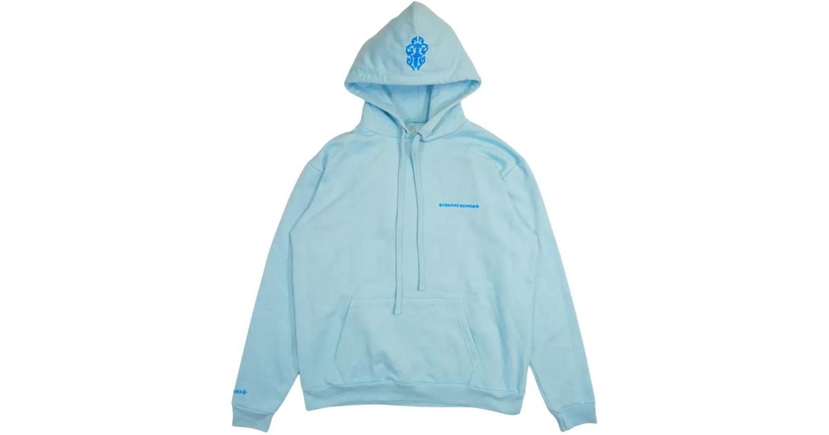 Chrome Hearts Miami Art Basel Dagger Hoodie in Blue for Men | Lyst UK