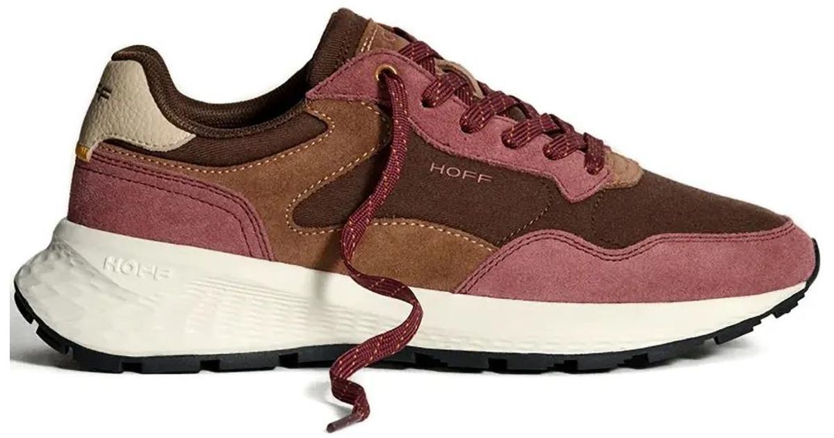 HOFF City Mkii Lace-Up Sneakers in Brown | Lyst
