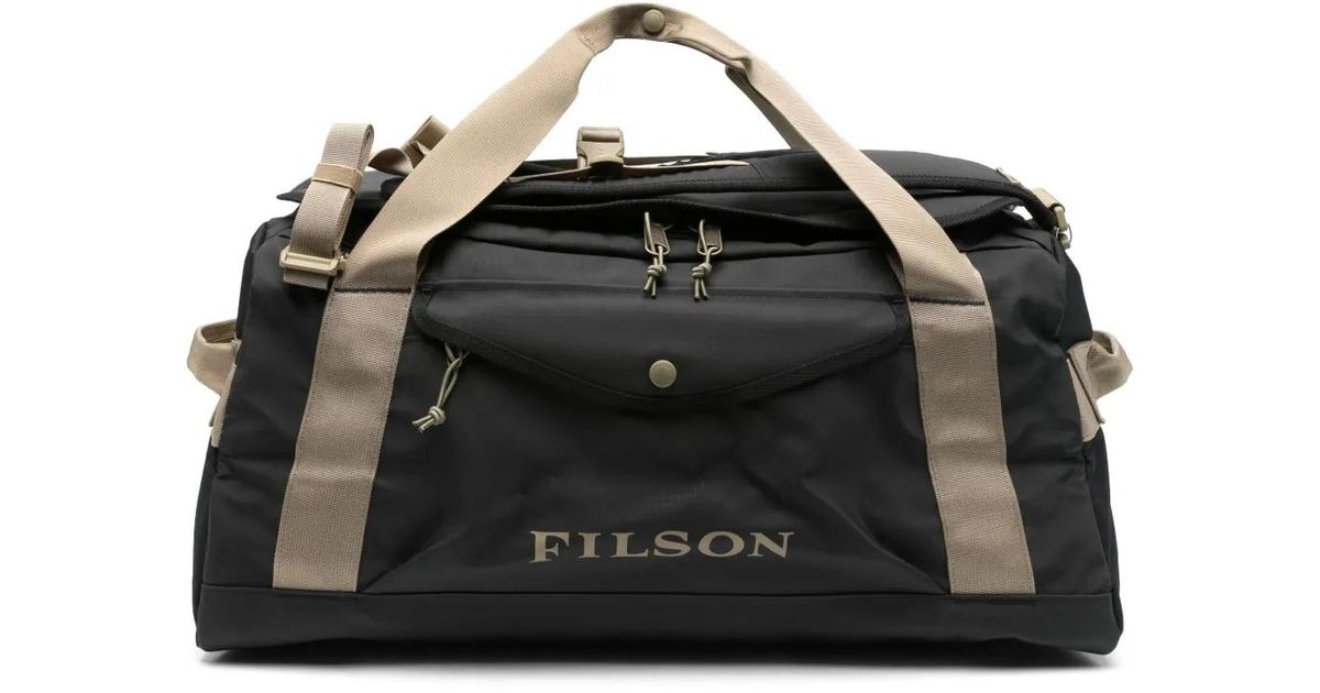 Filson Scout Duffle Bag in Black for Men | Lyst