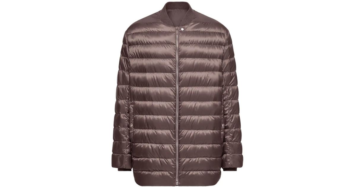 Moncler Zip-Closure Jacket in Brown for Men | Lyst UK