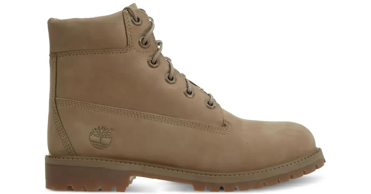 Timberland 6 Inch Premium "Light Sand" Boots in Brown for Men | Lyst