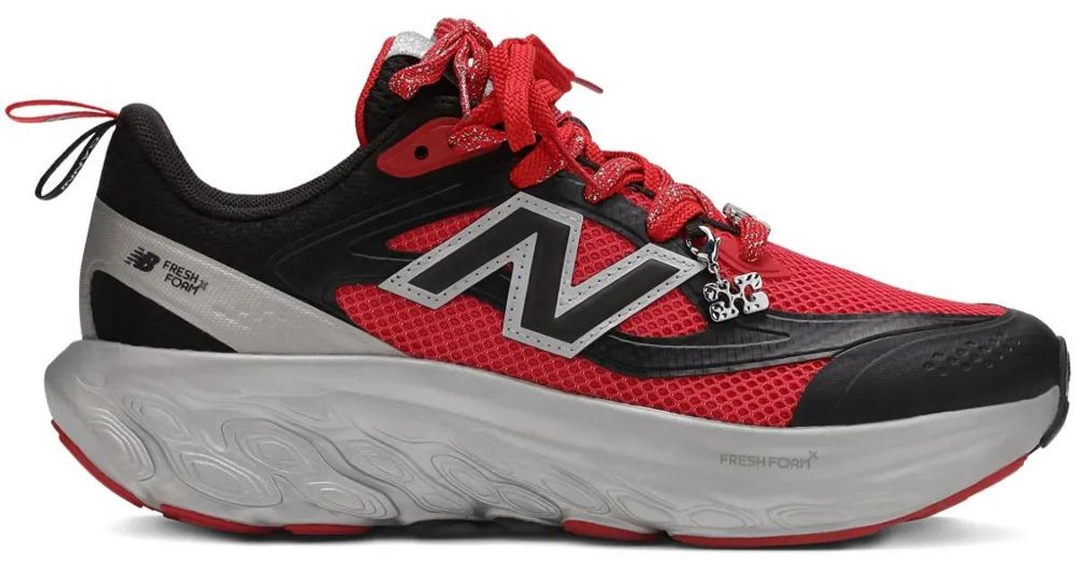 New Balance X Ganni Fft Logo Charm Trainers in Red for Men | Lyst UK