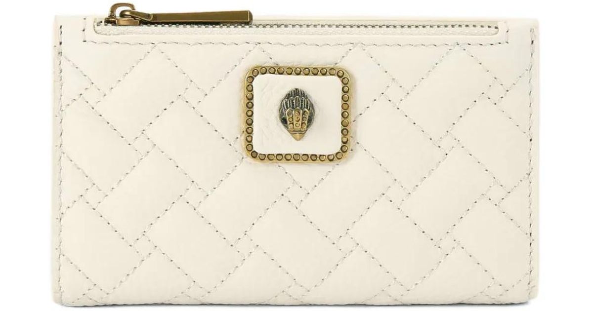 Kurt Geiger Pimlico Quilted Eagle-Head-Embellished Bifold Wallet in ...