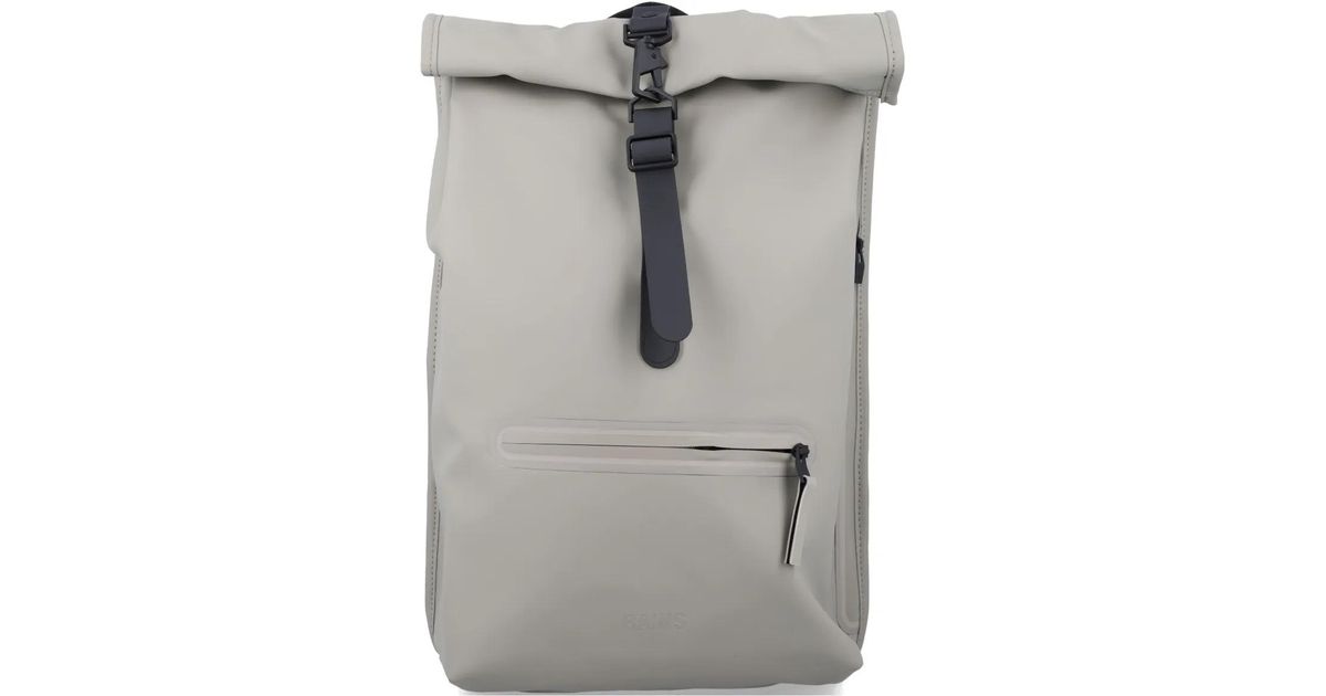 Rains Rusack Backpack in Gray | Lyst