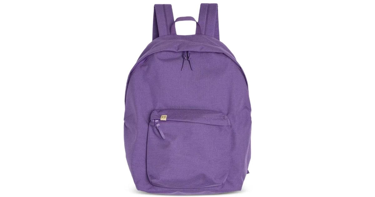 Visvim Textured Backpack in Purple for Men | Lyst