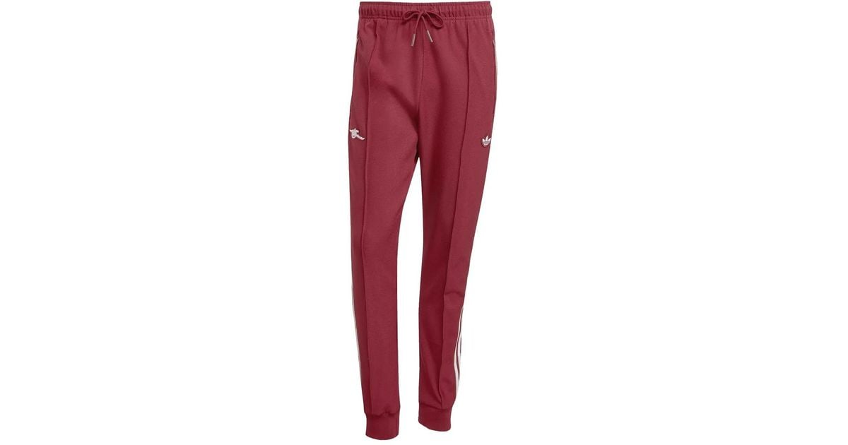 adidas Terrace Icons Arsenal Track Pants in Red for Men | Lyst UK