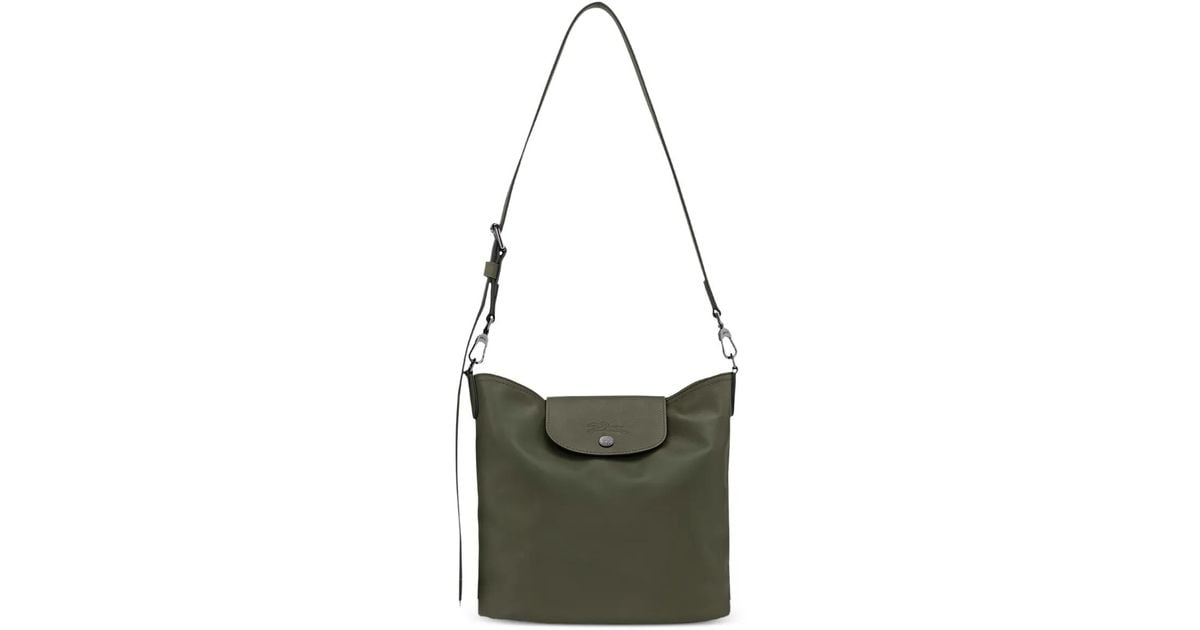 Longchamp Medium Le Pliage Xtra Shoulder Bag in Green | Lyst UK