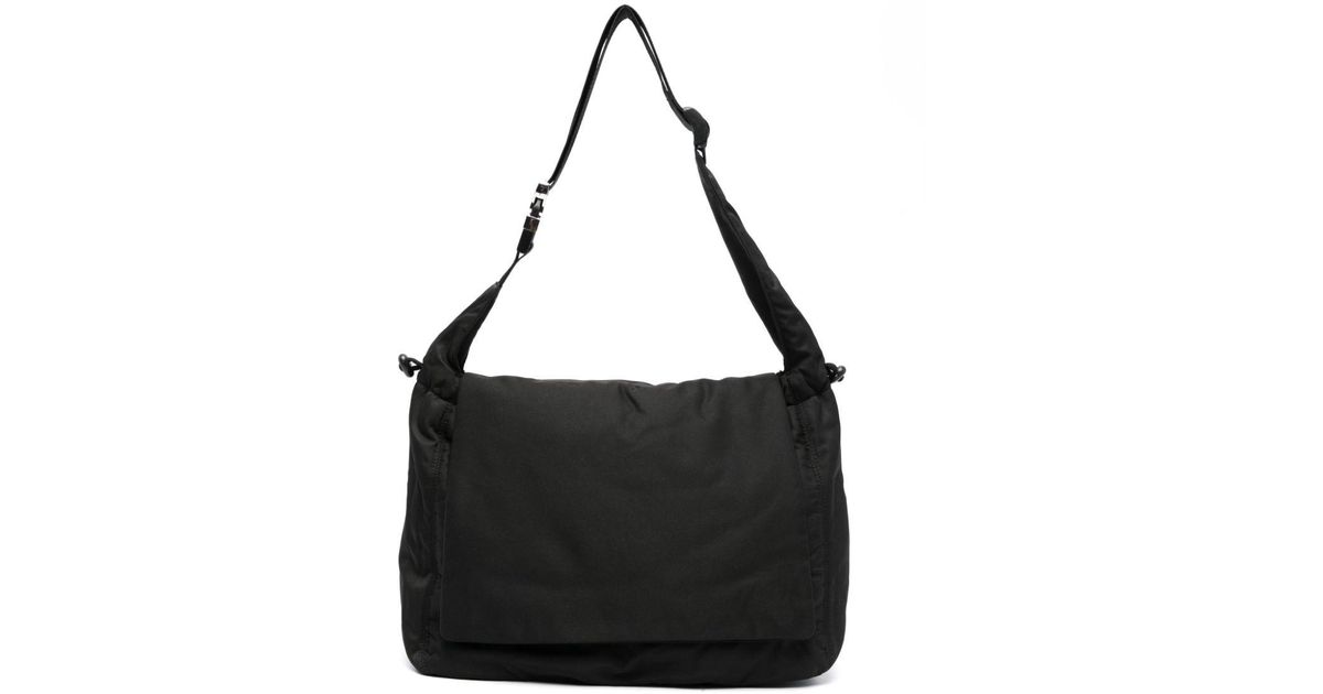 Arc Super Foldover-Top Messenger Bag in Black | Lyst
