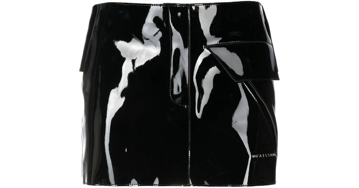 1017 ALYX 9SM Logo Pvc Mini Skirt - Women's - Polyester/polyurethane in ...