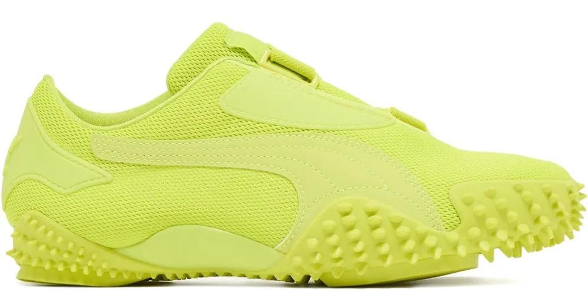 PUMA Mostro "Ecstasy Electric Lime" Sneakers in Yellow | Lyst