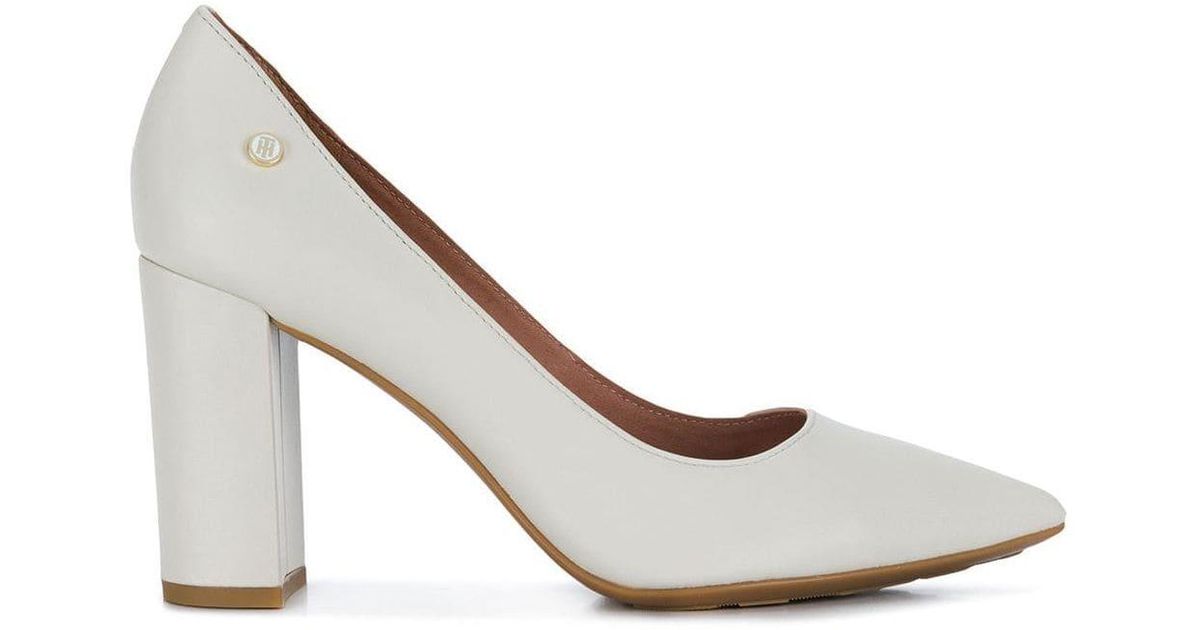 Tommy hilfiger block heels store