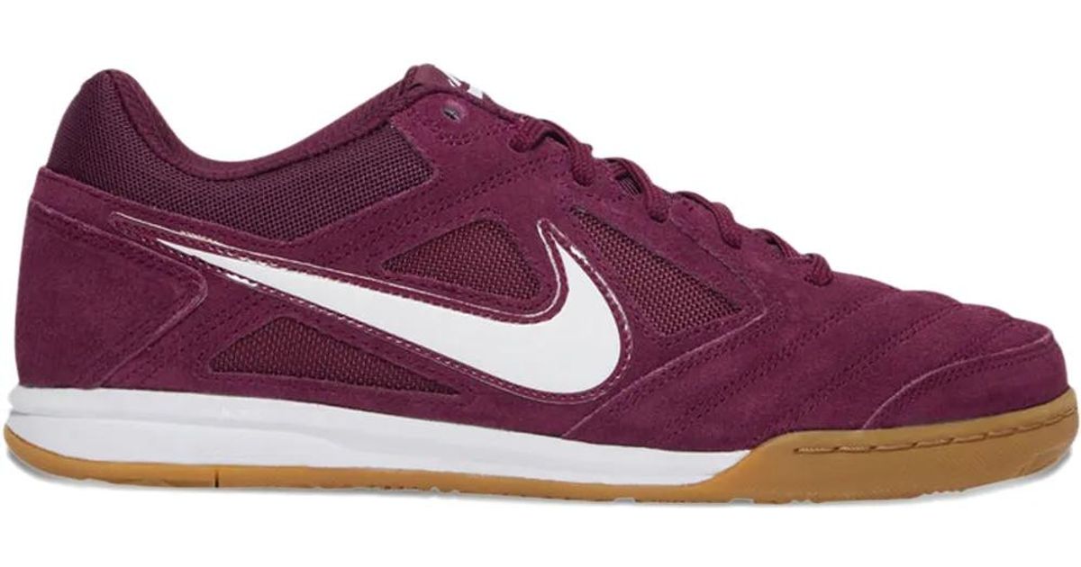 Nike Gato "Burgundy/Light Gum/ Sneakers in Purple for Men | Lyst