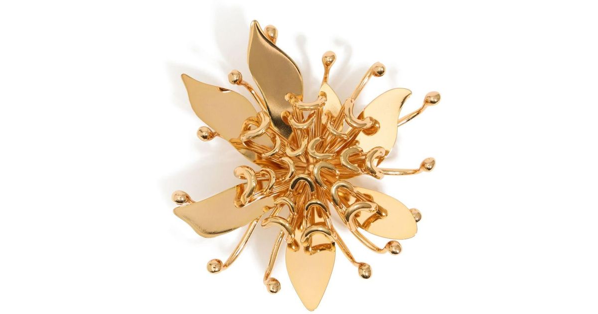 Bimba Y Lola Chrysanthemum Charm in Metallic | Lyst UK