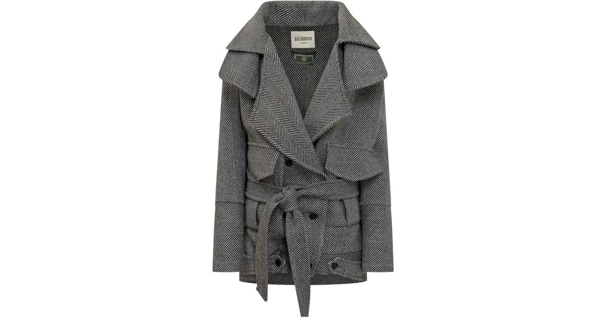 BATAKOVIC Belgrade Herringbone Jacket in Grey | Lyst UK