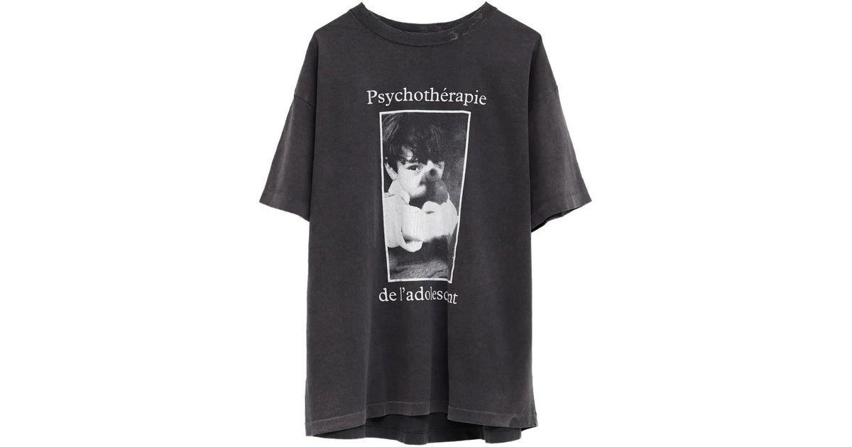 Enfants Riches Deprimes Psychothérapie De L'Adolescent Graphic-Print T ...