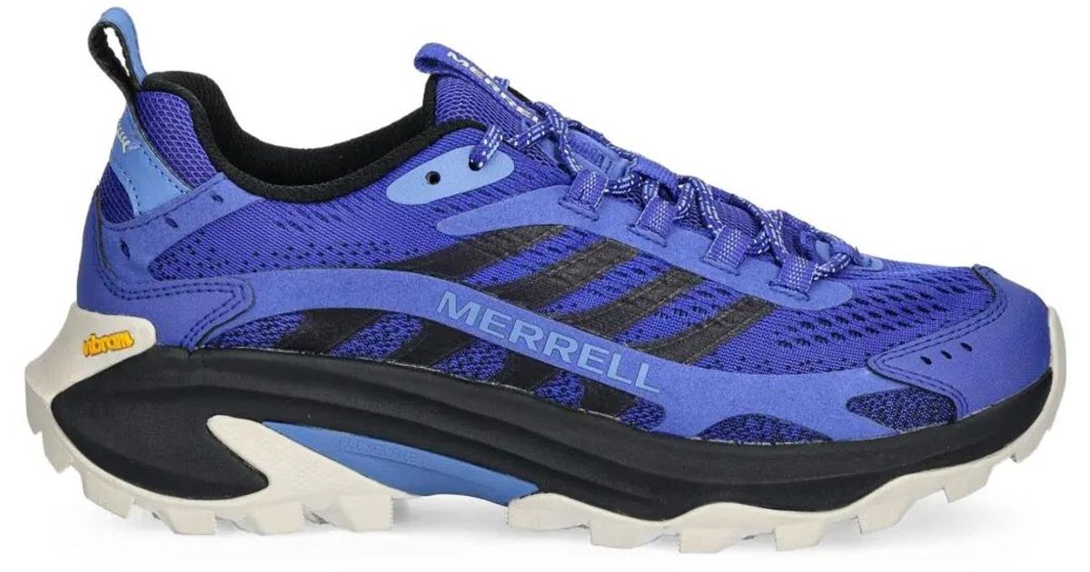 Merrell Panelled Sneakers in Blue for Men | Lyst