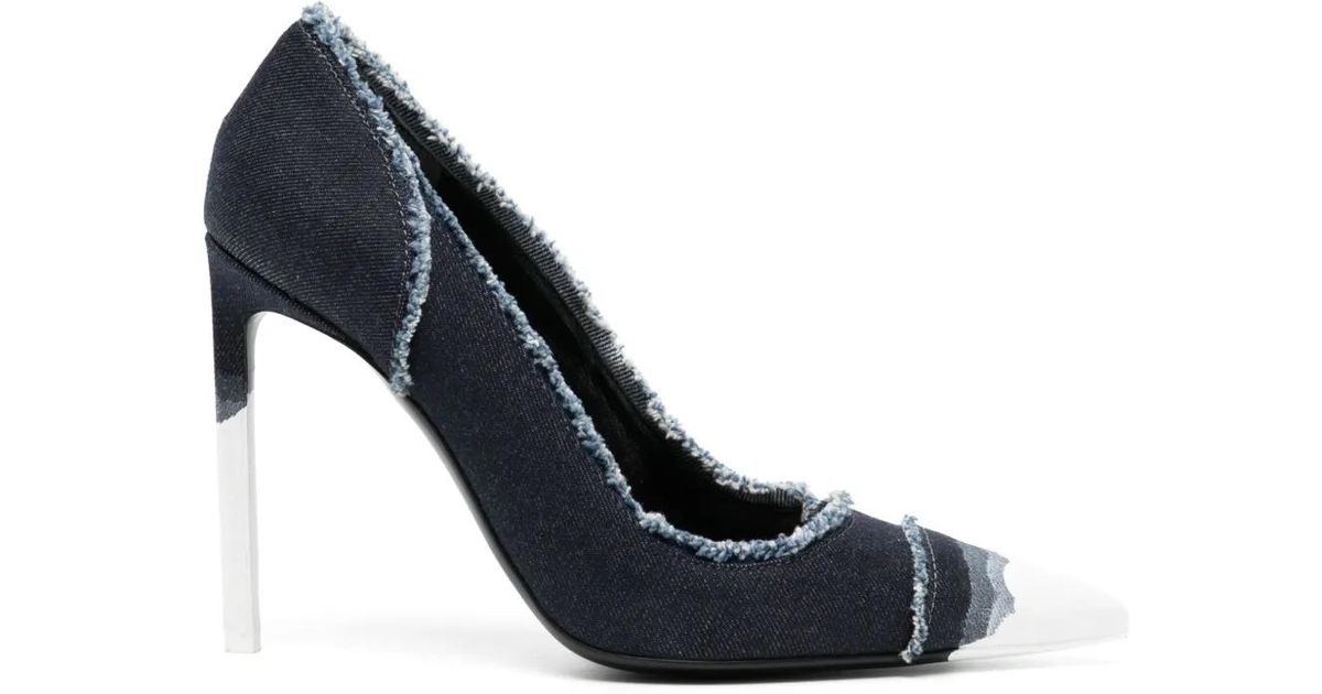 Tom Ford Denim Pumps in Blue | Lyst
