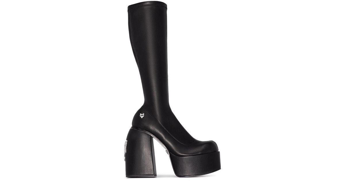 Botas Spice con plataforma Naked Wolfe de color Negro | Lyst