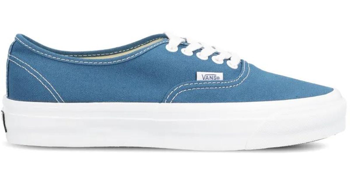 Vans Logo-Label Lace-Up Sneakers in Blue | Lyst UK
