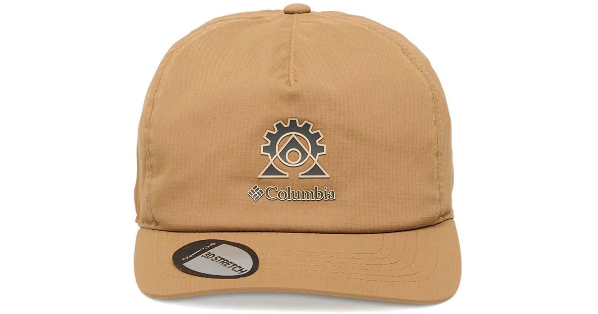 Columbia Alta Crest 3D Logo-Detail Cap in Natural | Lyst UK