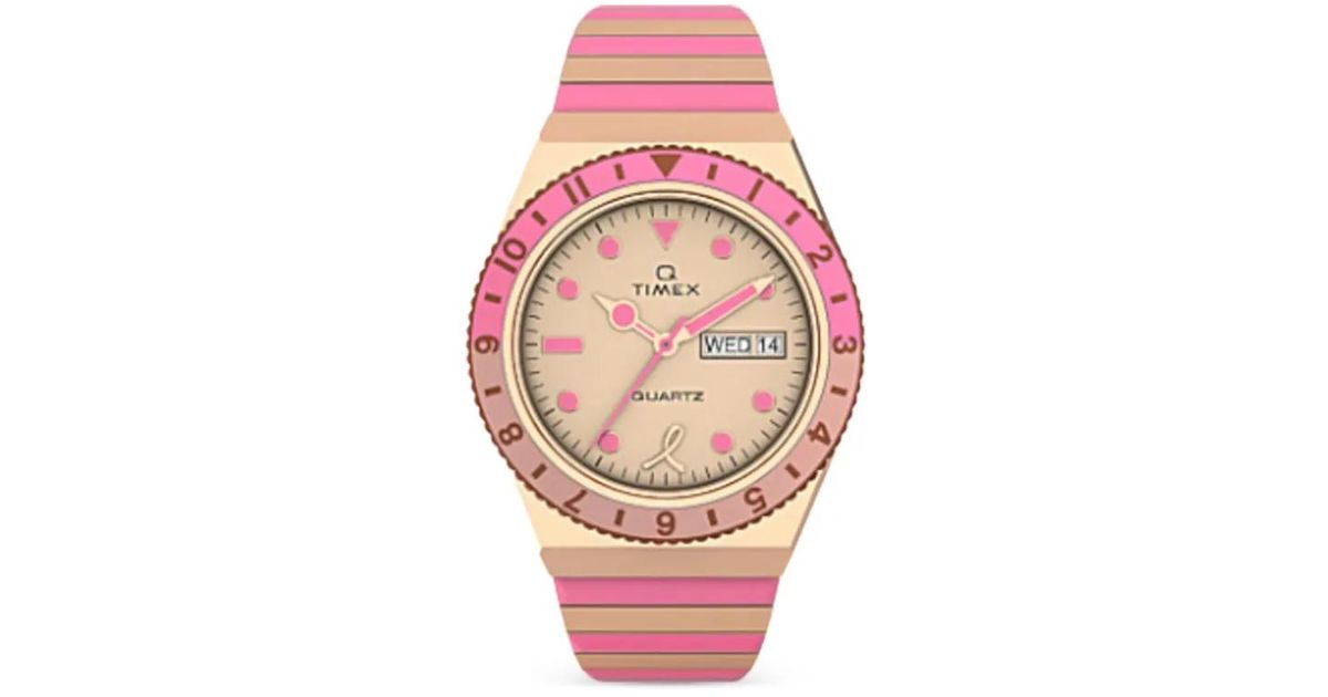 Timex X Bcrf Q 36Mm in Pink for Men | Lyst