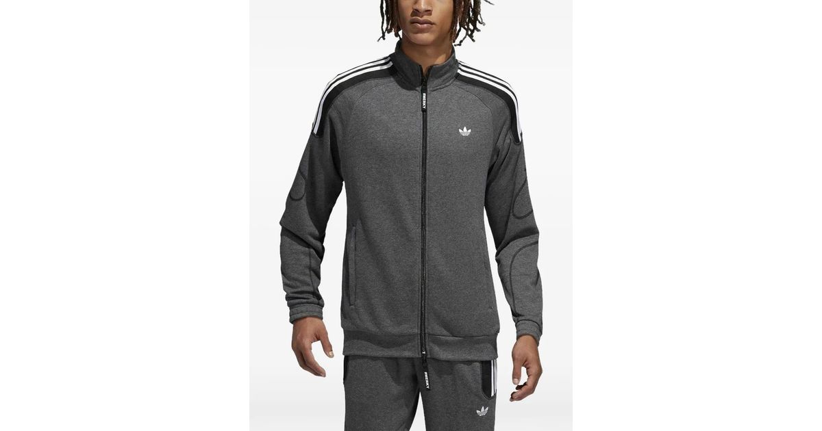 adidas Stormzy Zip-Up Track Jacket in Grey for Men | Lyst UK