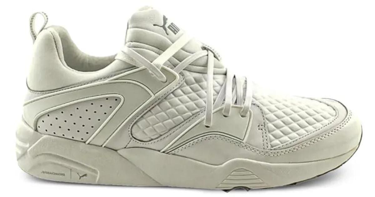 PUMA Blaze Of Glory Quilted Sneakers in White for Men | Lyst UK