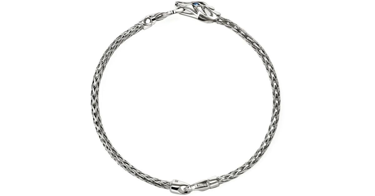 John Hardy Naga Sapphire Bracelet in Metallic | Lyst UK