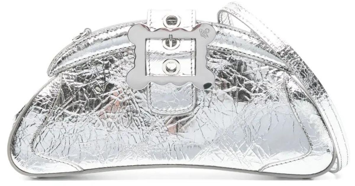 Vivienne Westwood Amber Clutch Bag in White | Lyst