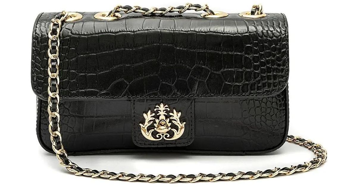 Isla Anne Crossbody Bag in Black | Lyst