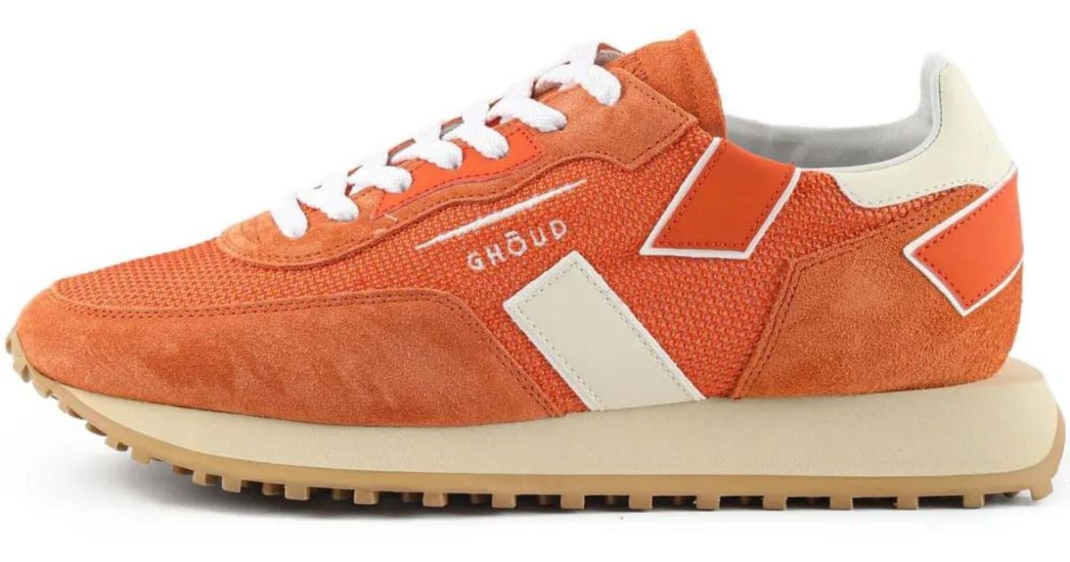 GHŌUD Rush Framework Panelled Sneakers in Orange for Men | Lyst UK