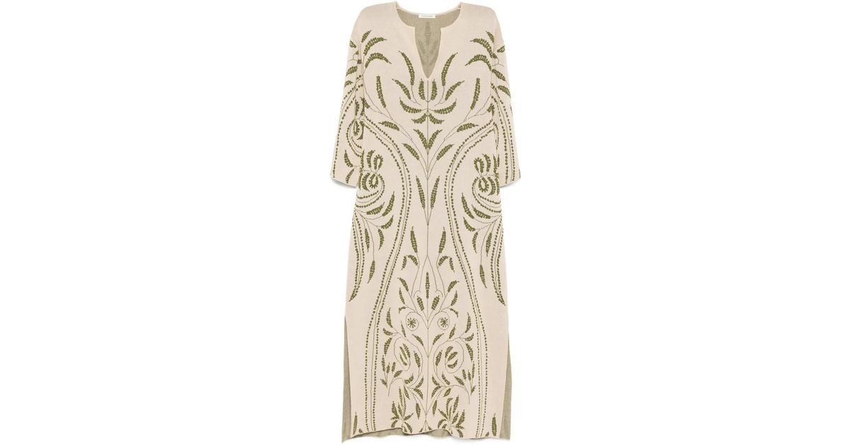 By Malene Birger Agneto Dress in Natural | Lyst UK