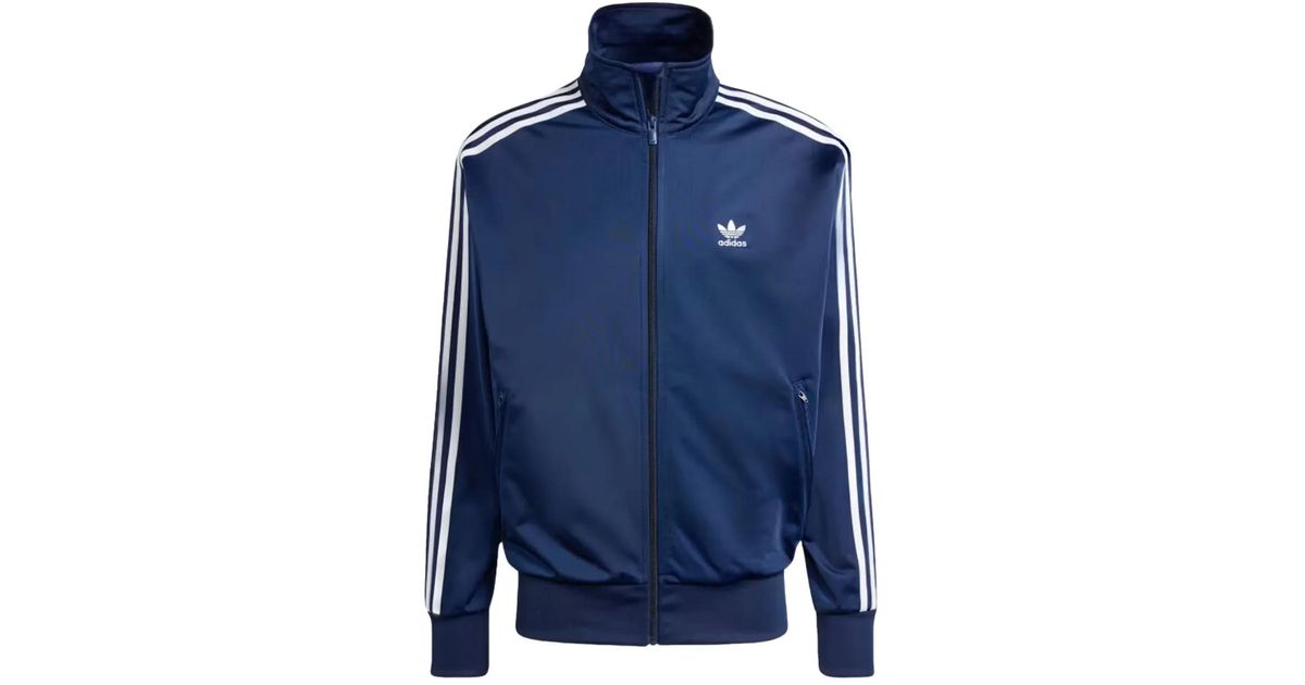adidas Firebird Adicolor Classics "Night" Jacket in Blue | Lyst UK