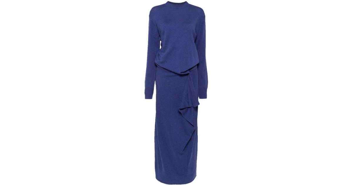 Christopher Esber Fasten Dress in Blue | Lyst