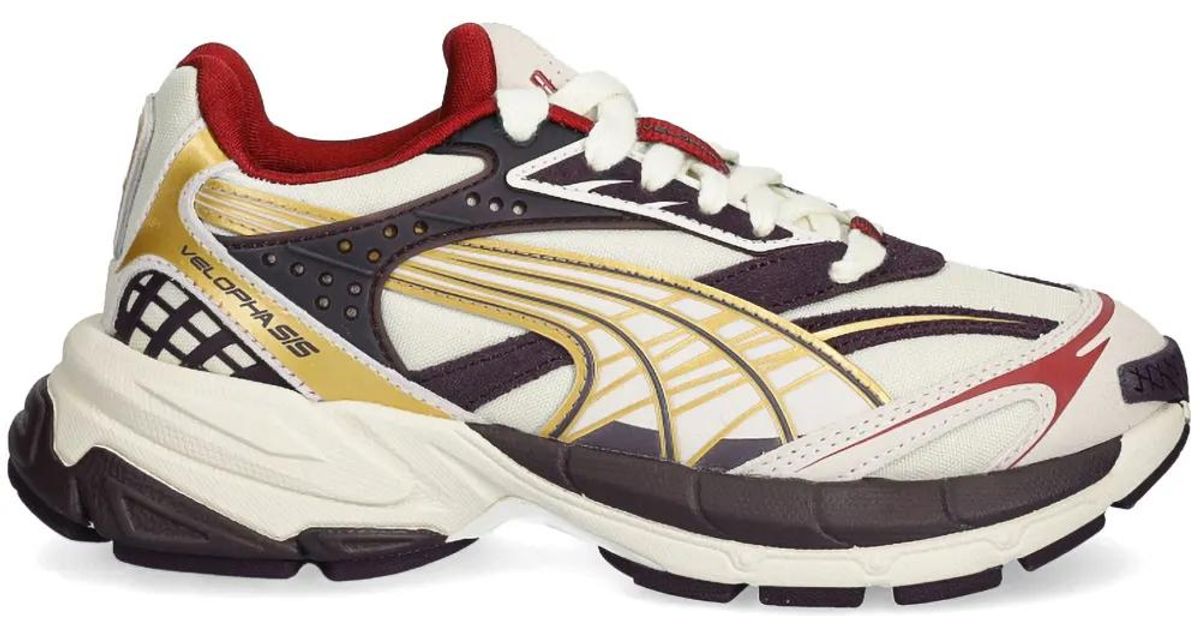 PUMA Play Loud Velophasis Sneakers in White | Lyst