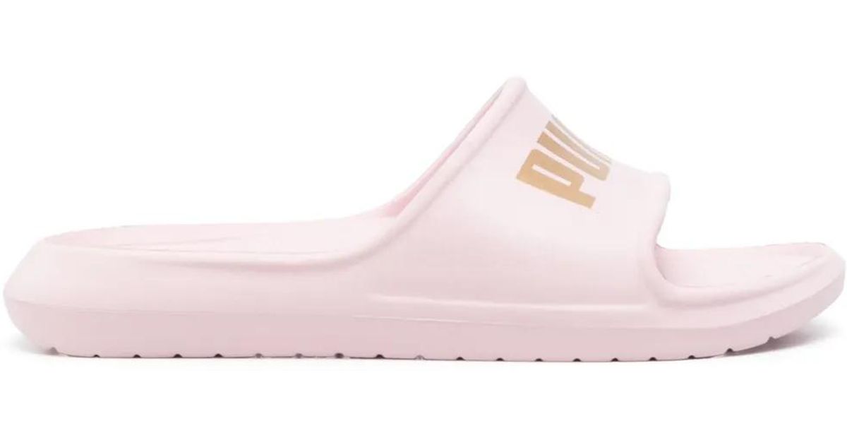 PUMA Divecat Slides in Pink | Lyst
